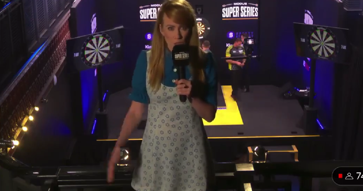 VIDEO: Presenter does not frown at announcing remarkable match between ...