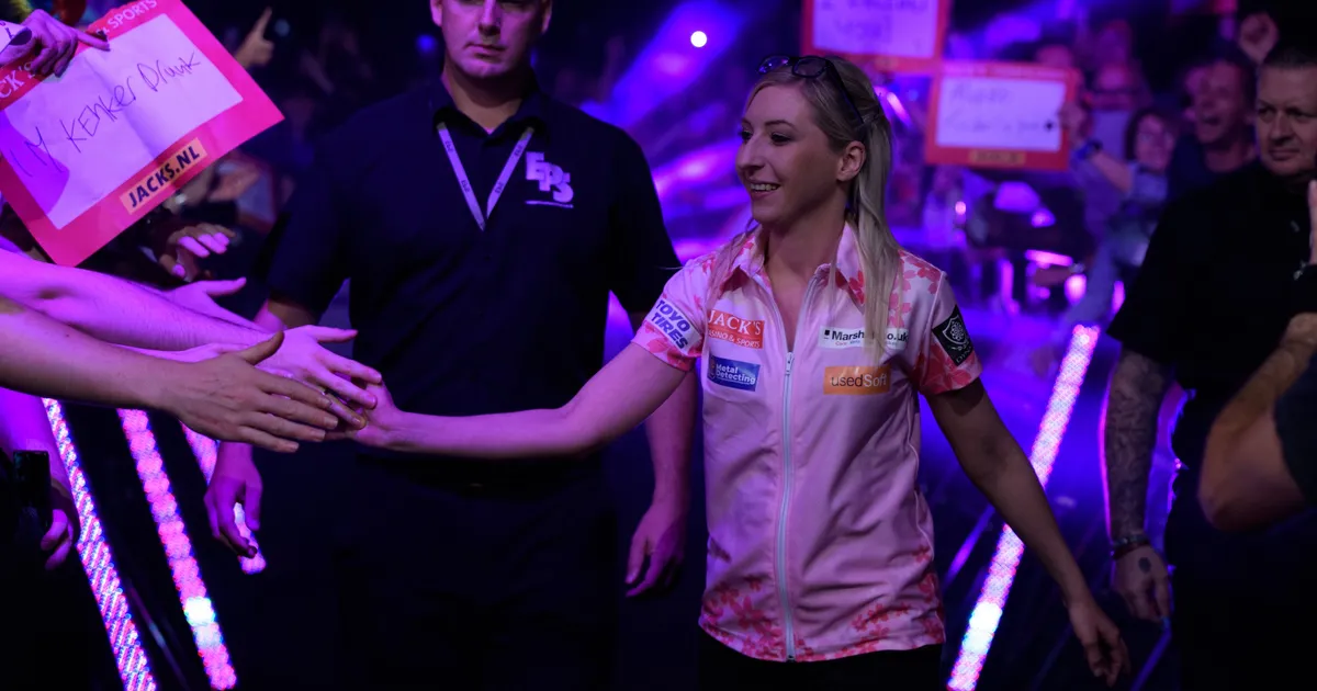 Fallon Sherrock in pole position for Grand Slam of Darts return after ...