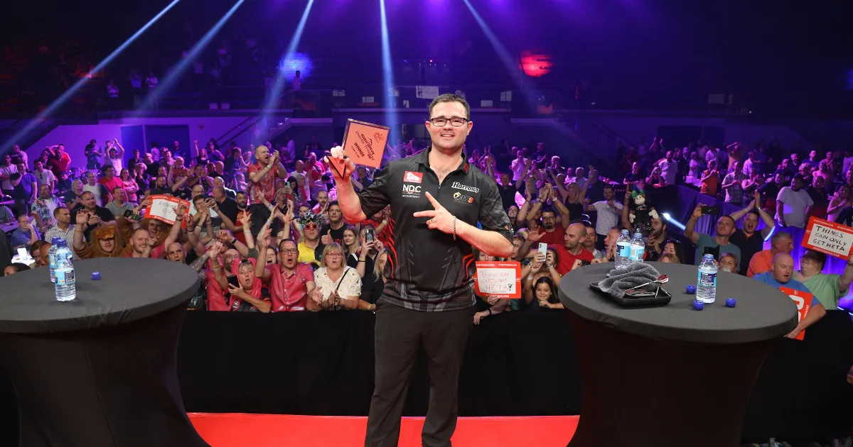 Heta 'stoked' after maiden European Tour triumph at Gibraltar Darts ...