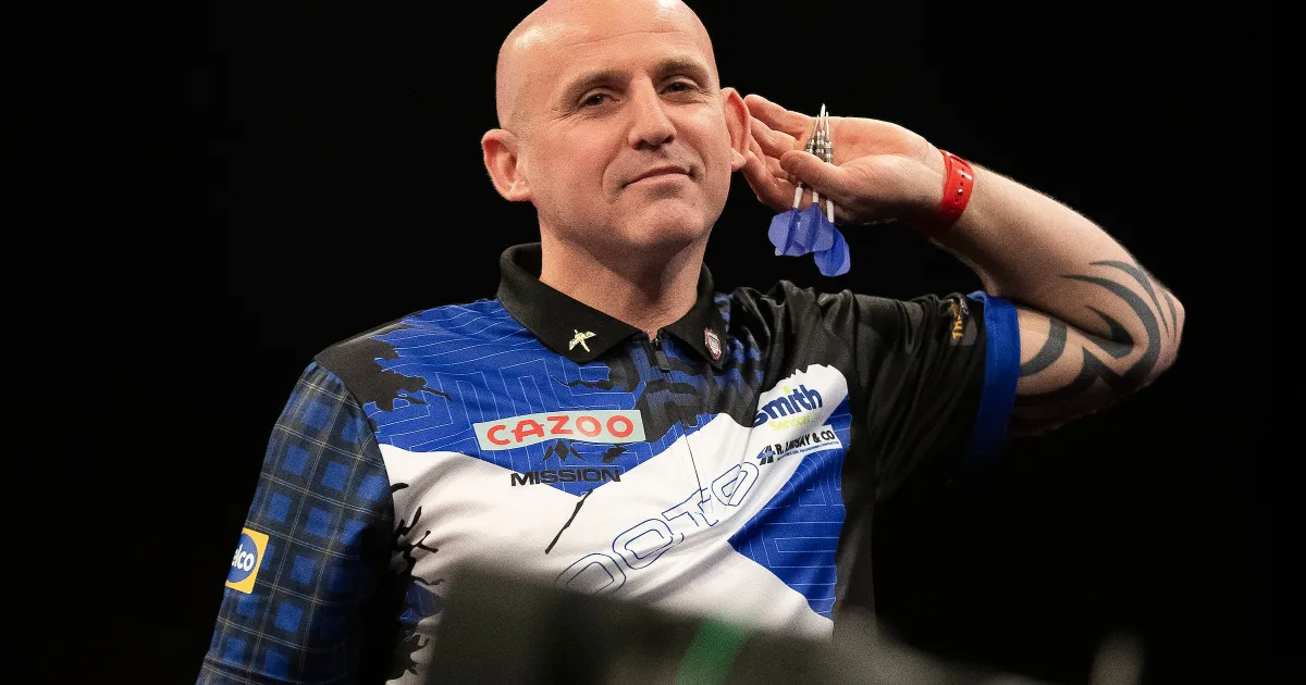 VIDEO: Soutar throws 'phantom nine darter' at Grand Slam of Darts
