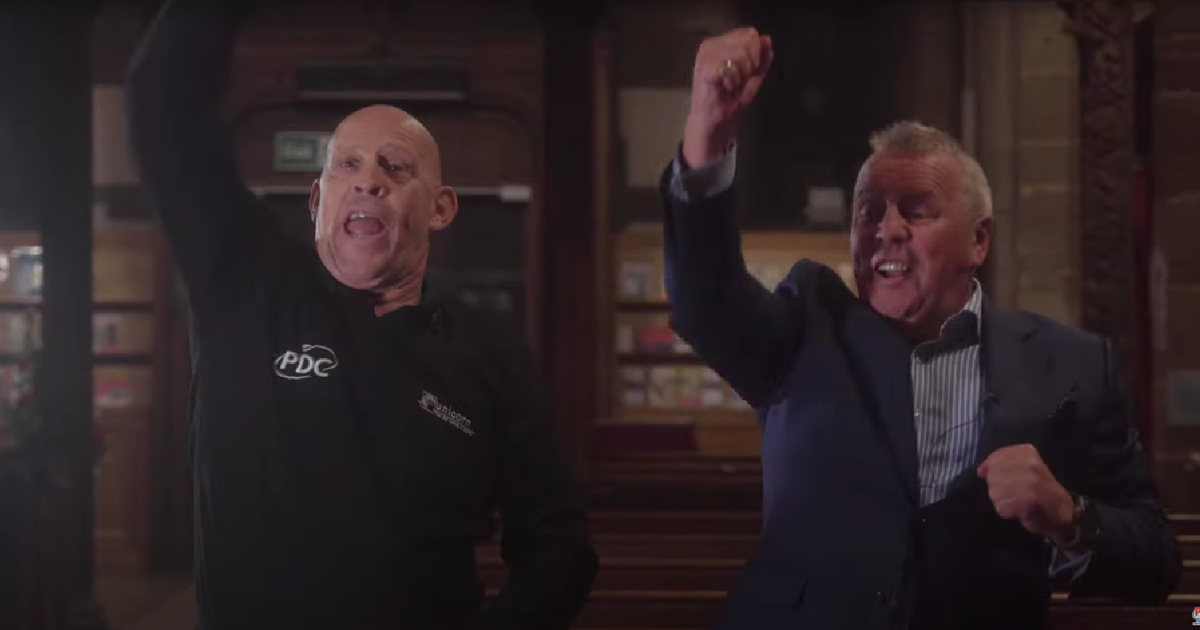VIDEO: PDC launches hilarious Christmas Advert with Ally Pally ...