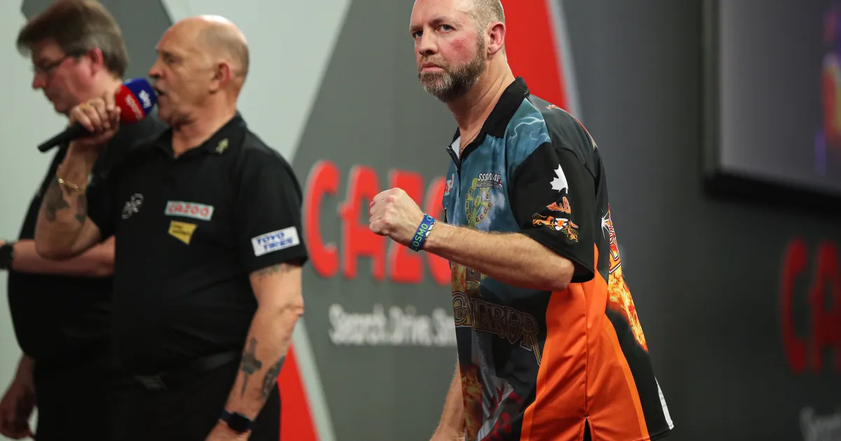 Cameron looks back on World Seniors Masters win after PDC Worlds debut ...