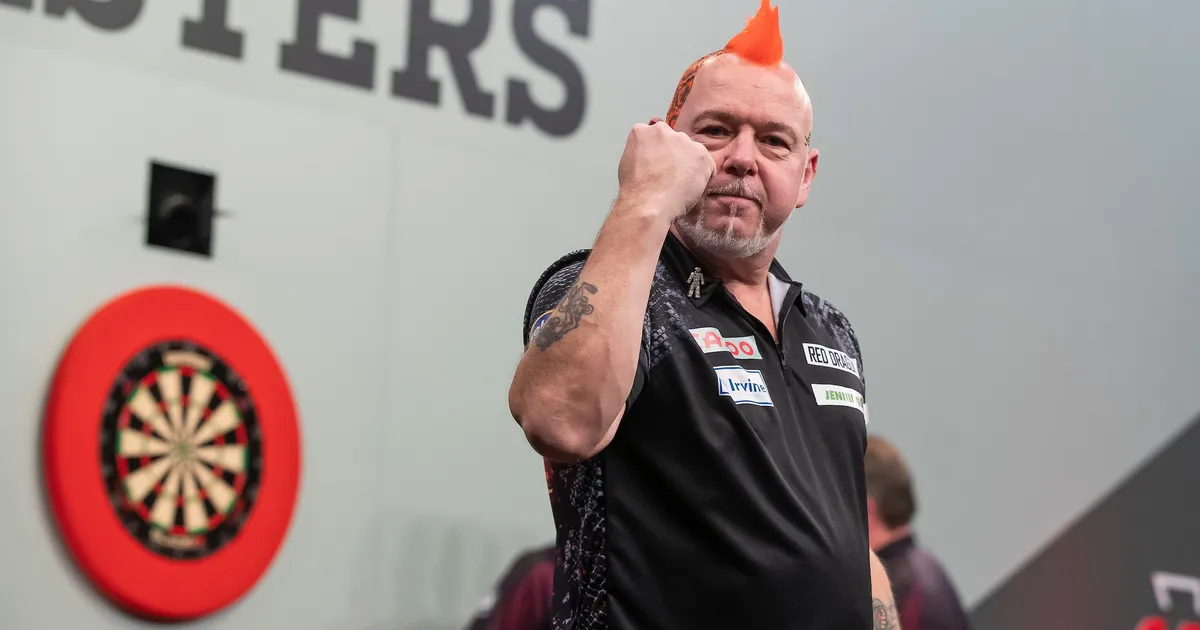 Wright on his most embarrassing moment as a darter: "Putting a wig on ...