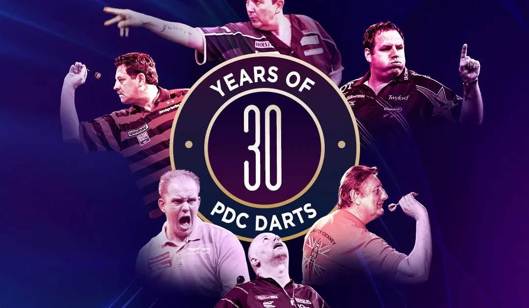 PDC celebrates 'most historic document in darts' with 30 years since ...