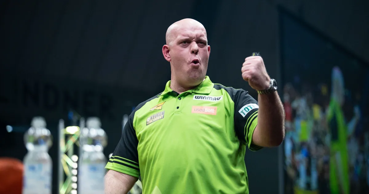 Draw confirmed for 2023 International Darts Open including Van Gerwen ...