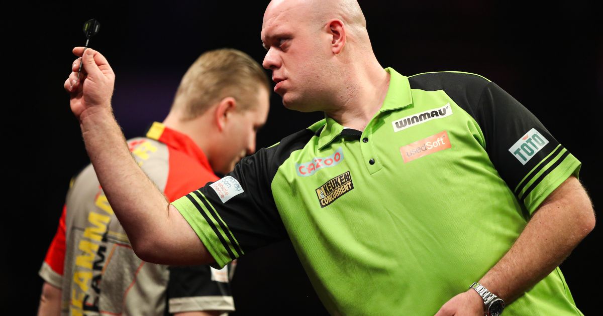 Field set for 2024 Belgian Darts Open including Michael van Gerwen ...