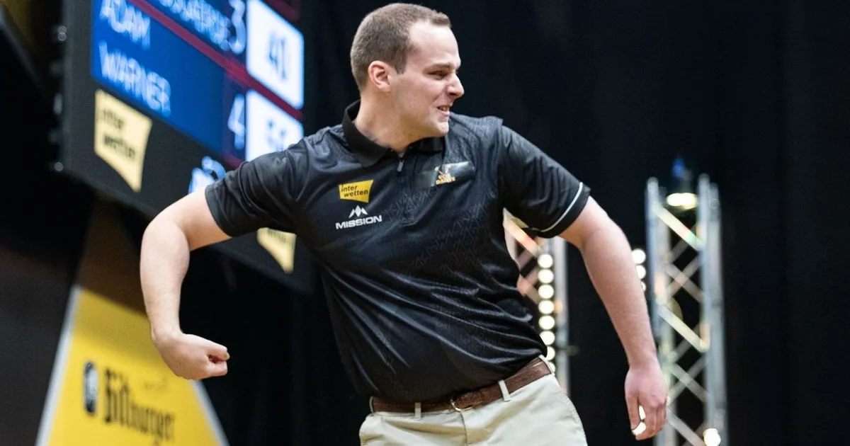 Adam Warner hits nine-dart finish, but loses match at Players ...