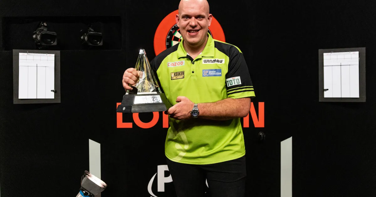 Van Gerwen now sole record holder, eclipses Taylor with seven Premier League final wins