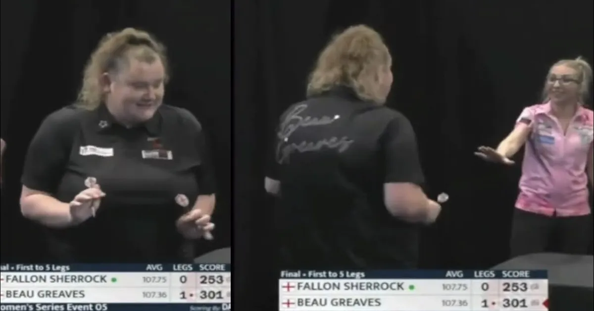 VIDEO: Bizarre moment as camera falls down during Greaves throw in ...