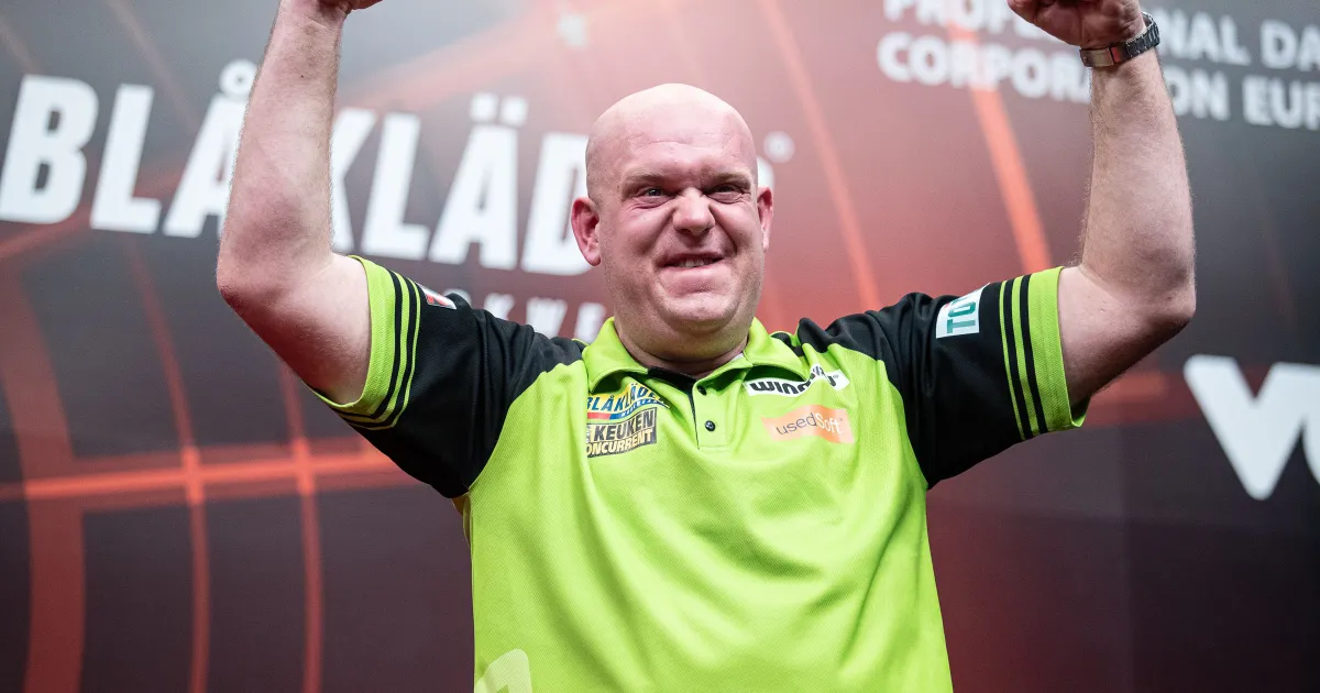 Van Gerwen has one big goal this year: "Becoming number one in the ...