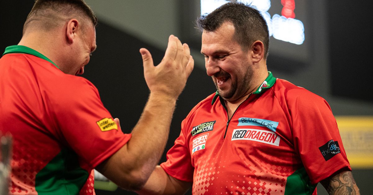 Welsh Senedd shows support for World Cup of Darts pair Gerwyn Price ...