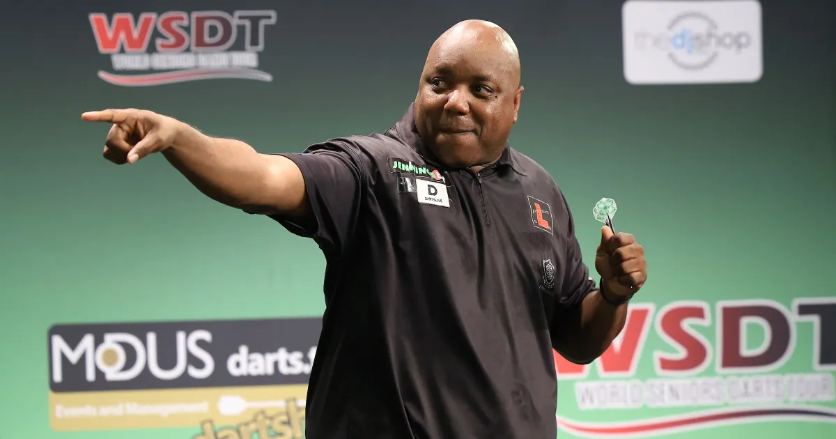 Leonard Gates miscounts his own age he started darts: "I know the year ...