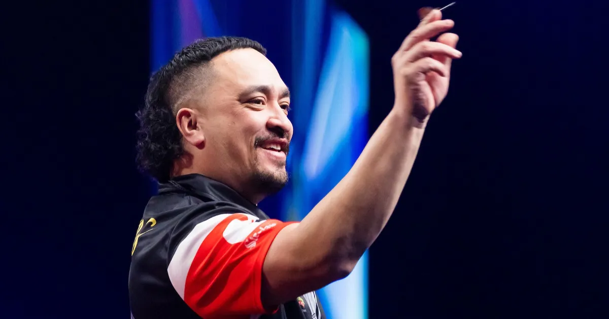 Haupai Puha wins Oceanic Masters and qualifies for World Darts Championship
