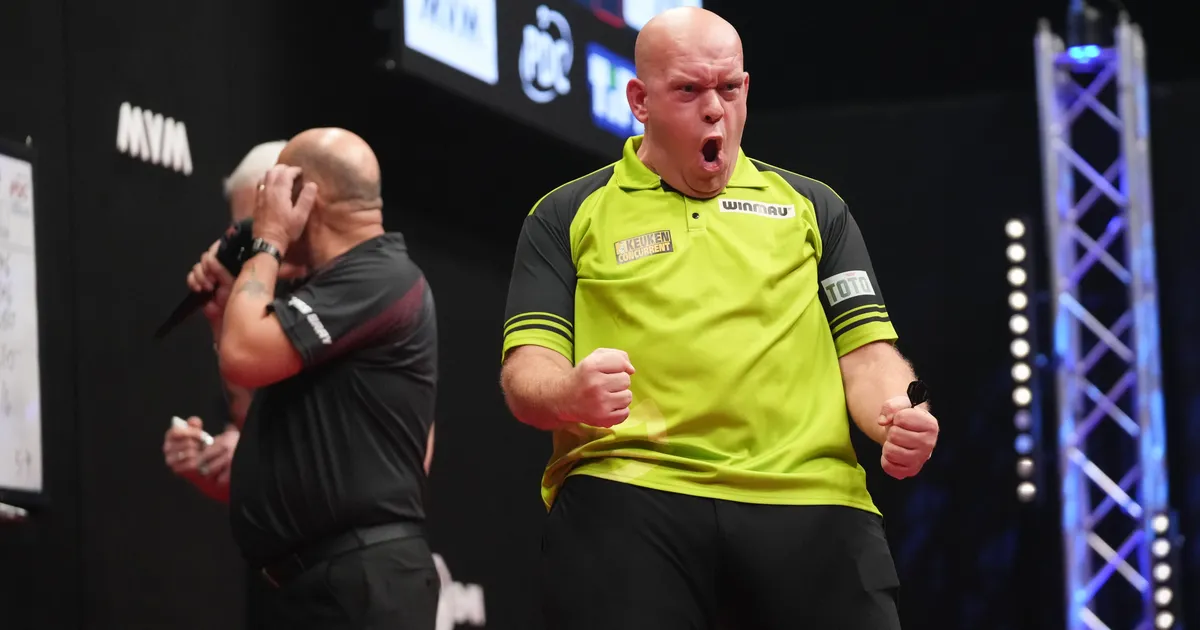 Van Gerwen looks ahead to clash with Rock: "It should be a fantastic ...