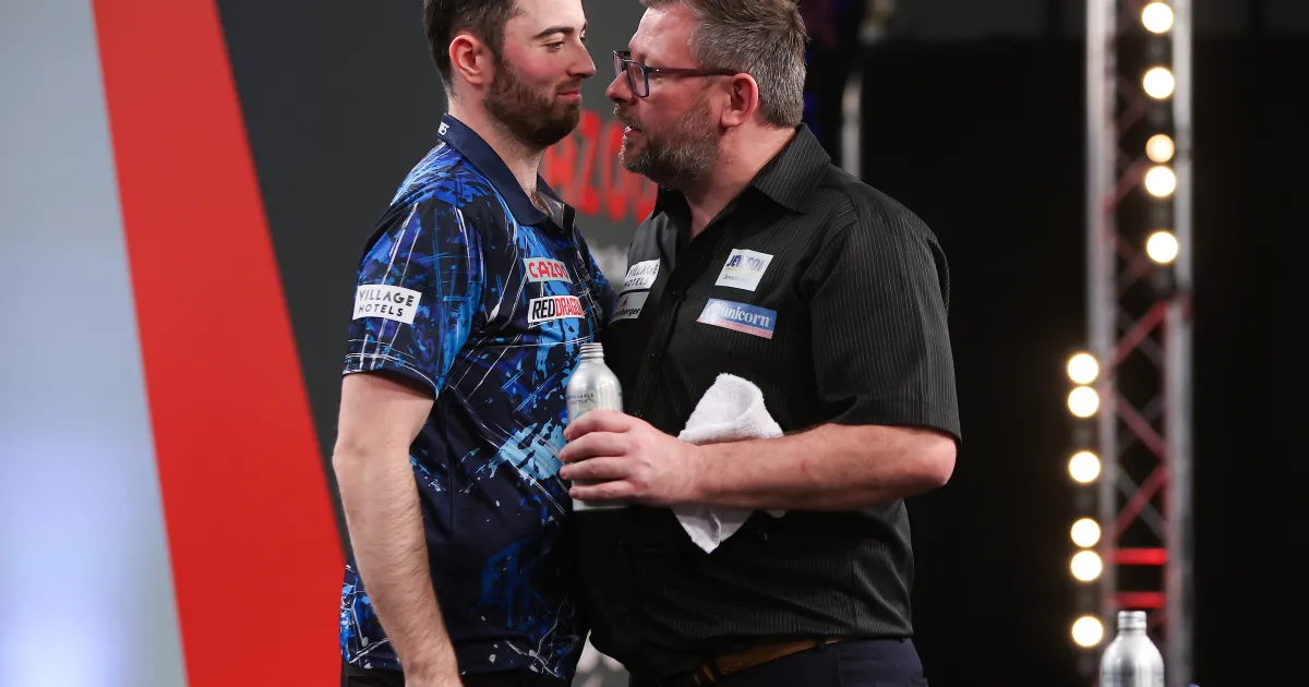 "I am fed up with talking about Luke Humphries" - James Wade jokes he's ...