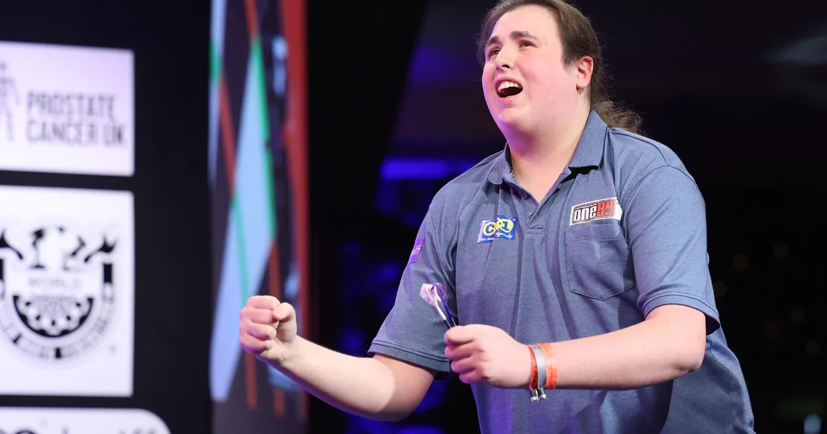 Liam Maendl-Lawrance survives darts not turning up for Lakeside debut win as Edwin Torbjornsson ...