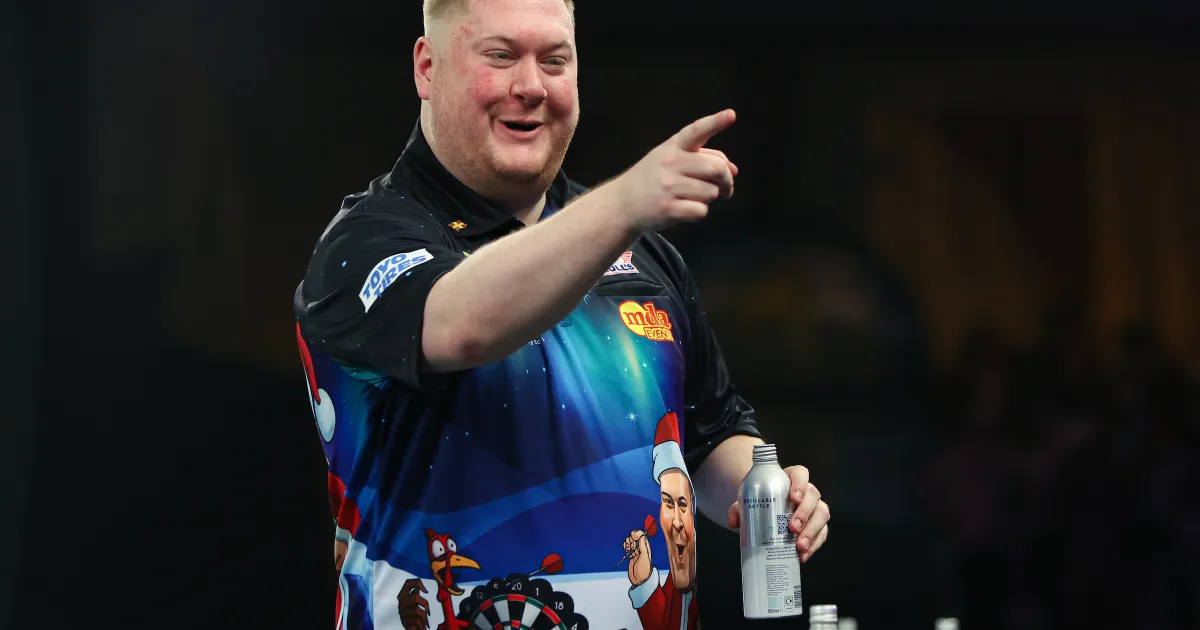 "He's a better darts player than he's ever been": Slower version of ...