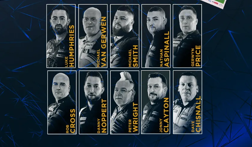 Vote now for PDC Fans’ Player of the Year with top 10 nominated