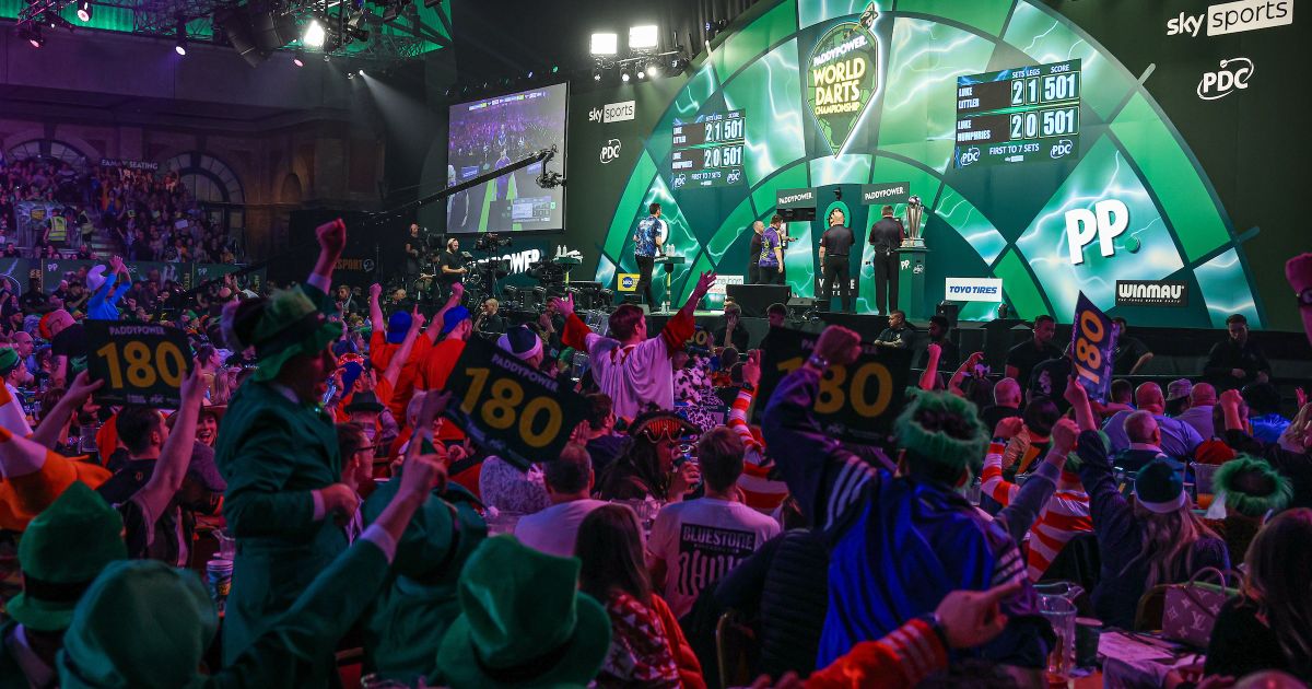 PDC World Darts Championship set to reach 180,000 fans from next year as Ally Pally receives a ...