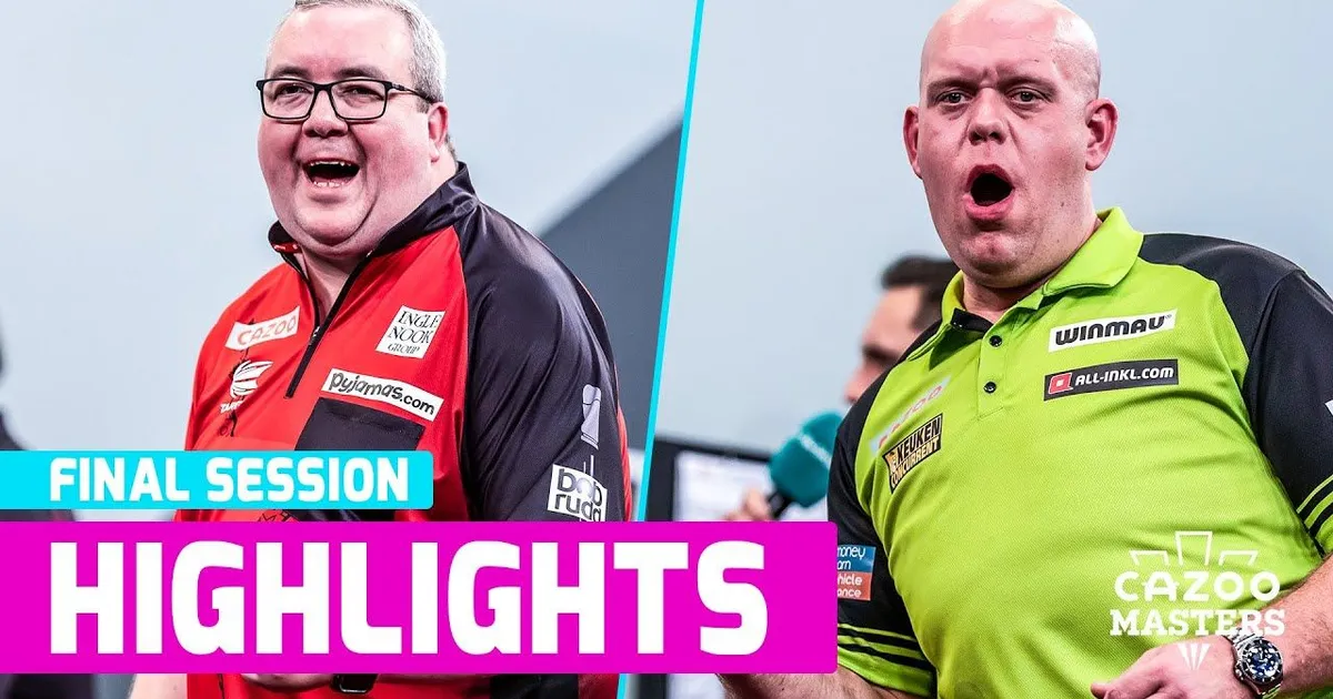 VIDEO: Highlights of Masters final session including Stephen Bunting's ...