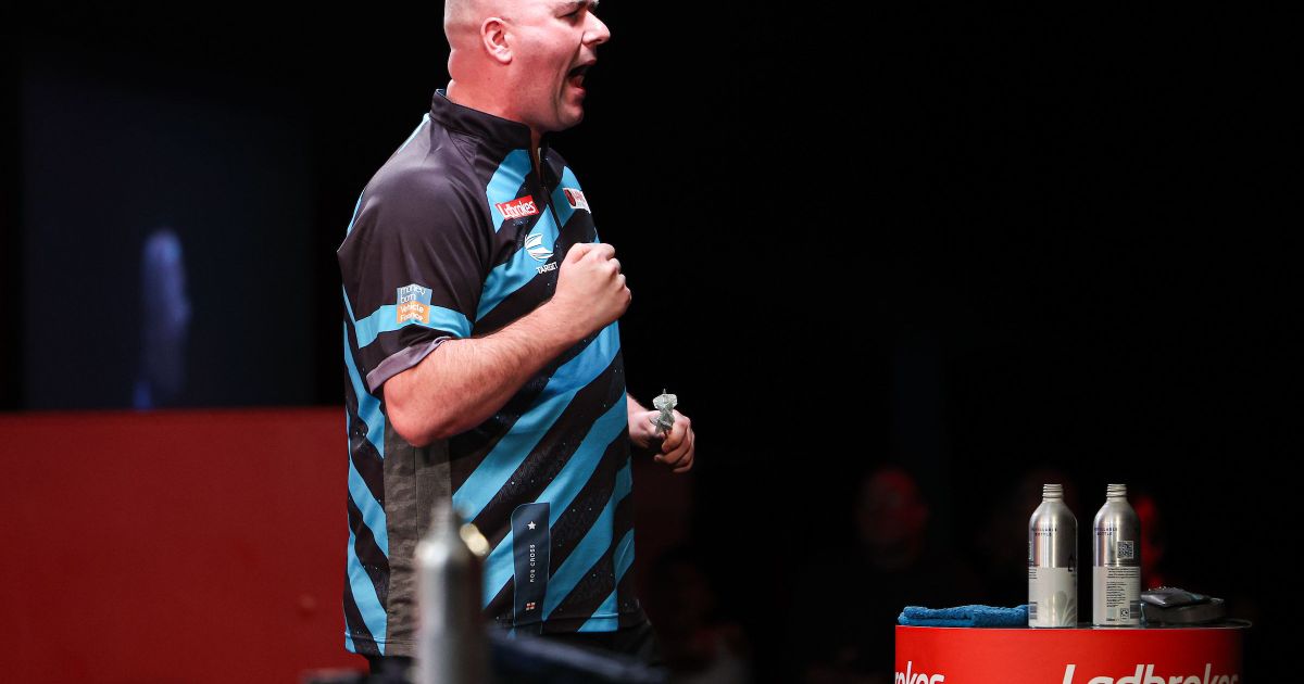 Rob Cross sets up showdown with Luke Littler in final of Belgian Darts Open