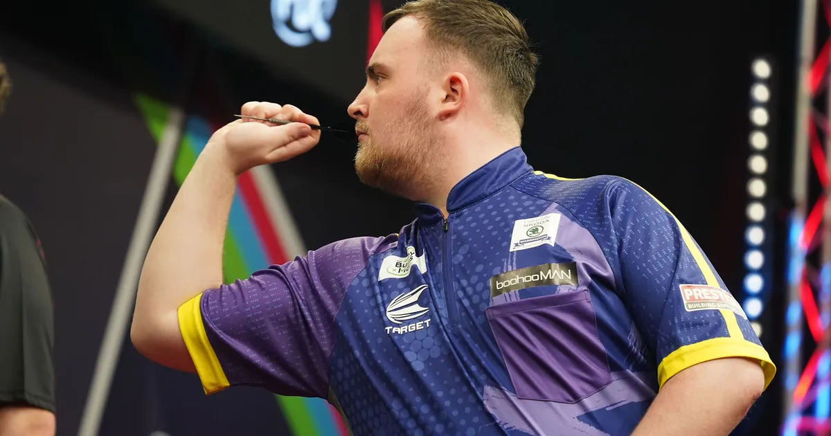 ''Can't expect to play my best darts on 4 hours sleep" - Luke Littler ...