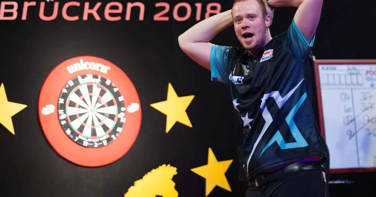BACK IN THE DAY WITH: Max Hopp, the first German ever to take a PDC ...