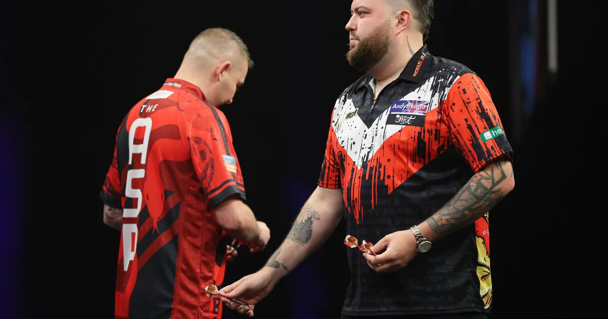 Michael Smith takes final playoff spot in shootout with Nathan Aspinall after Luke Littler ...