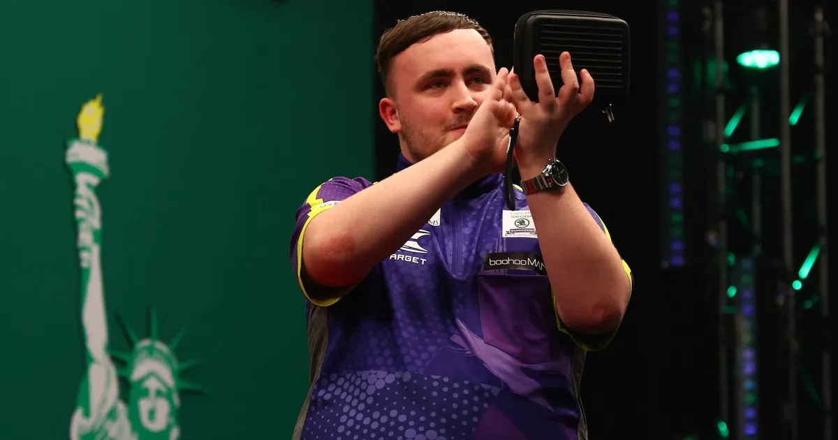 Luke Littler signs contract with agency that also represents well-known ...