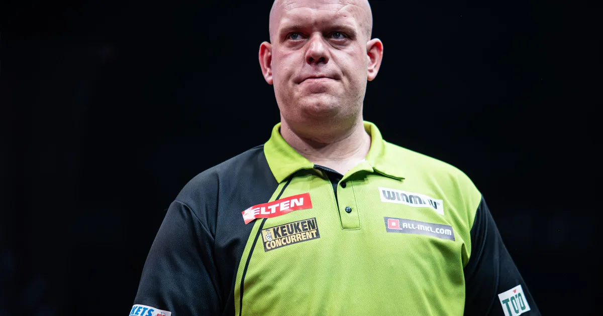 Van Gerwen briefly became 'lollygagged' with darts: ''I had played so ...