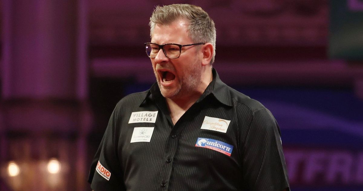 James Wade dumps out defending champion Nathan Aspinall in Blackpool ...