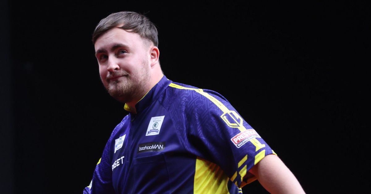 Luke Littler breaks down in tears after German Darts Championship final ...