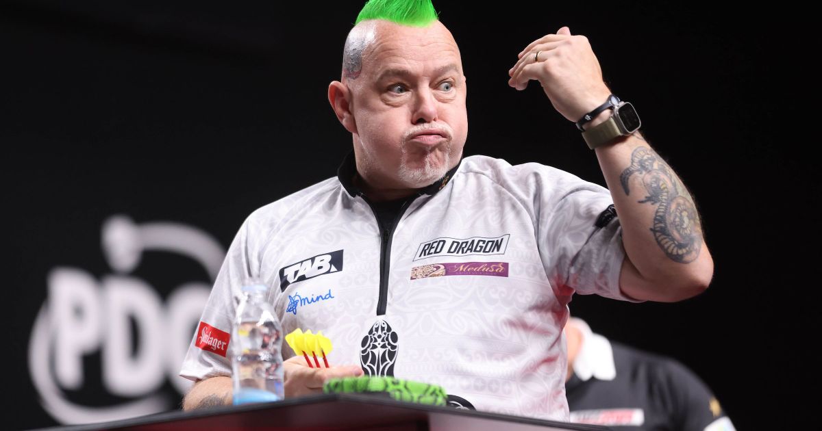 "Hopefully Simon Whitlock will let me use his darts again tomorrow ...