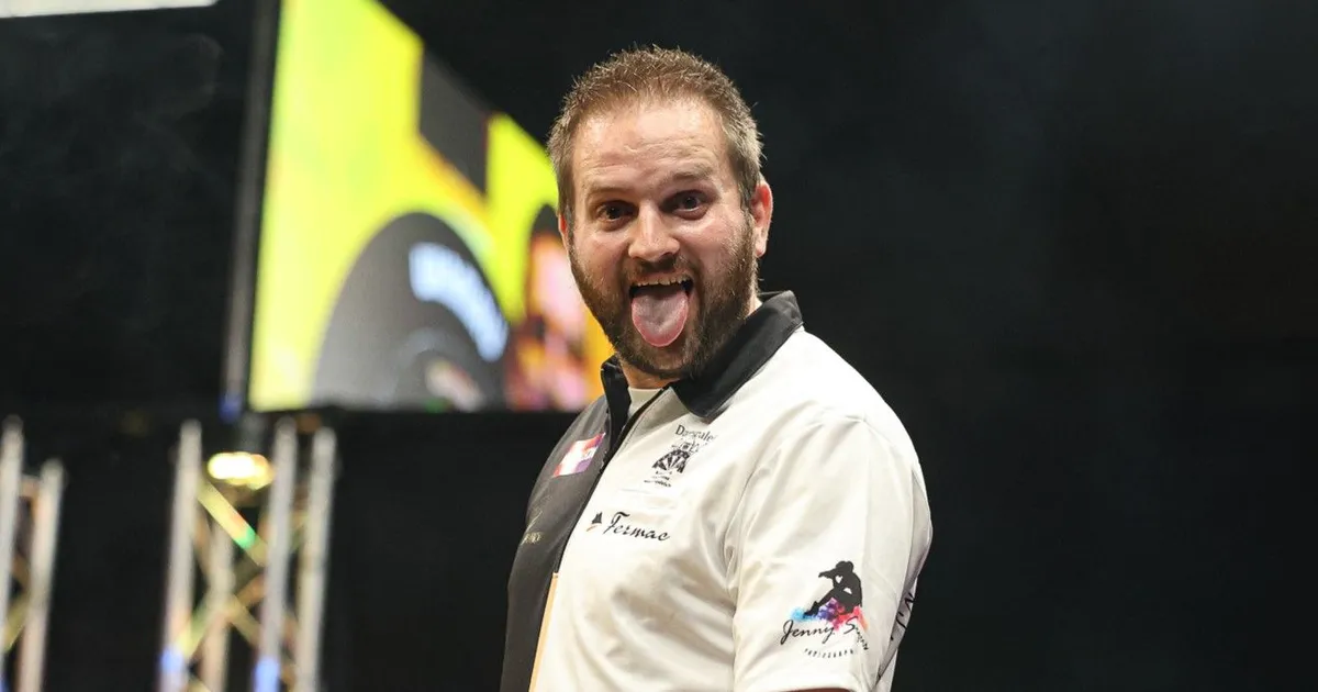 Nearly all players during opening night of 2024 WDF Lakeside World ...