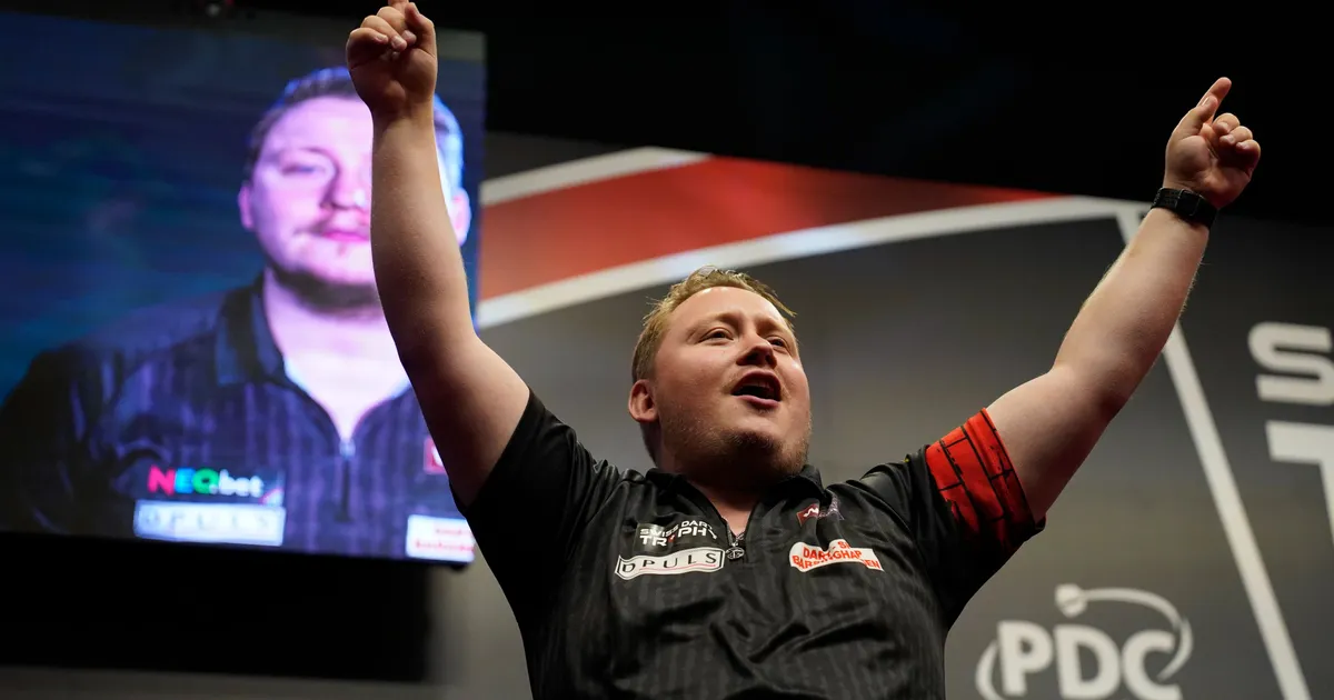 Martin Schindler first man into final at Swiss Darts Trophy 2024 with ...