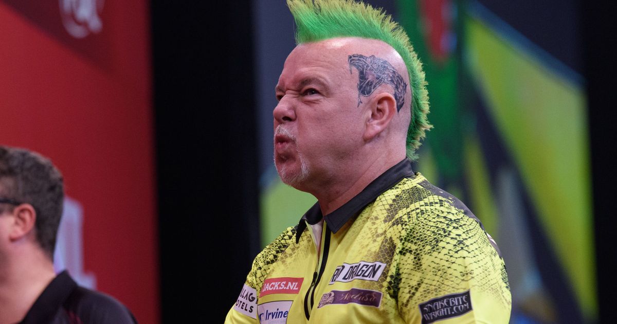 Peter Wright almost pulls off epic comeback but departs Swiss Darts ...