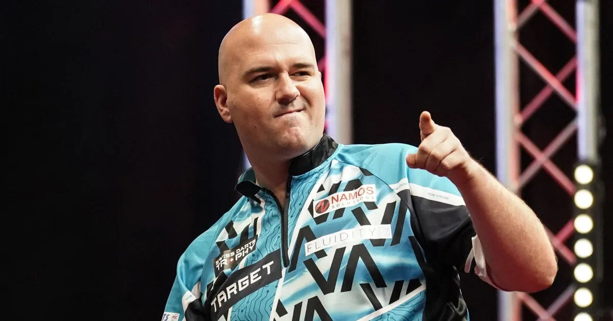 Vintage from Voltage as Rob Cross ends Luke Littler's World Grand Prix ...