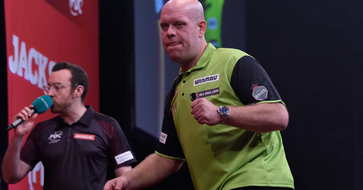 "We're going to extend the trip for a day now": Michael van Gerwen ...