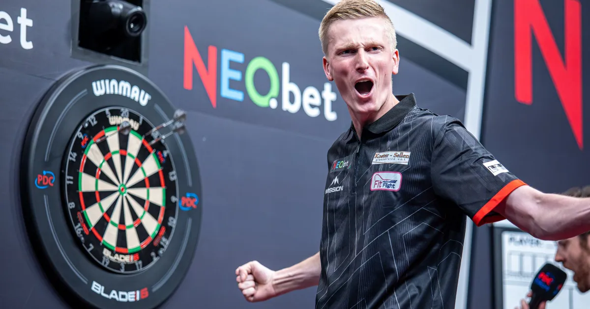 Wessel Nijman qualifies for Grand Slam of Darts 2024 thanks to ...