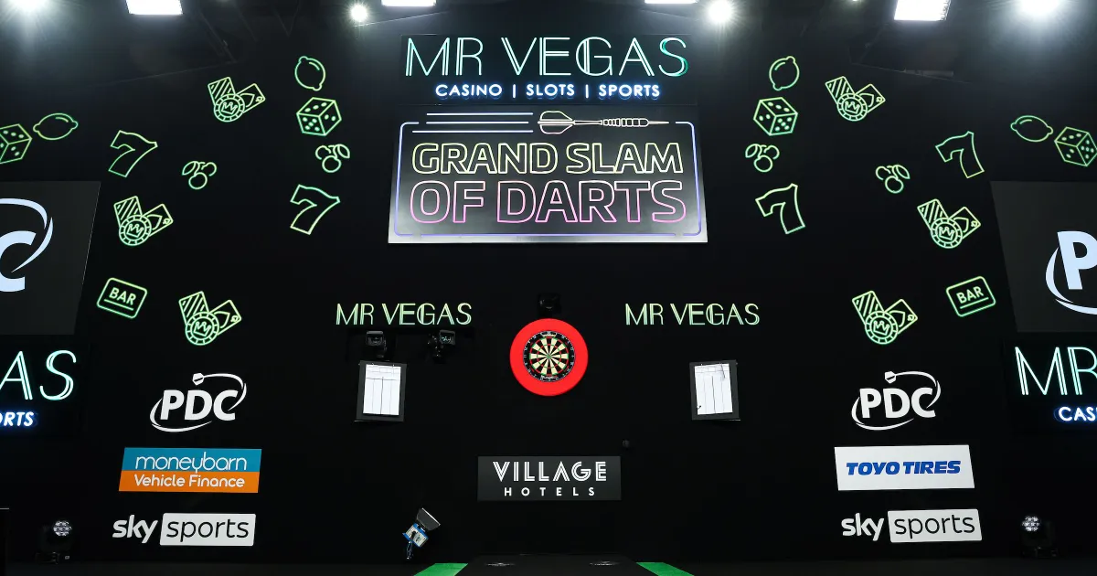 Standings groups B-C-D-H at Grand Slam of Darts 2024: two players ...