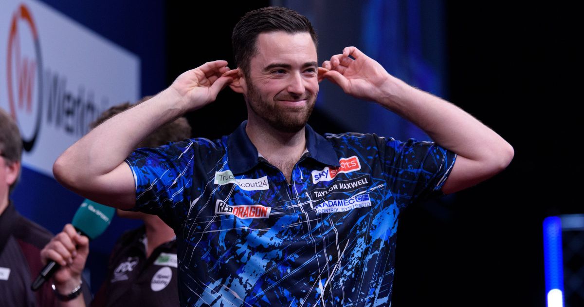 "Actually looking forward to playing darts again": Luke Humphries 'nice ...