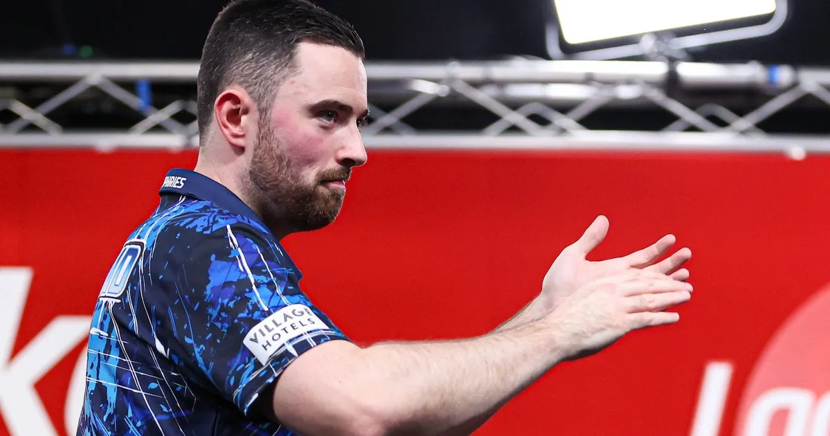 Luke Humphries eases past Raymond van Barneveld as Daryl Gurney dumps ...
