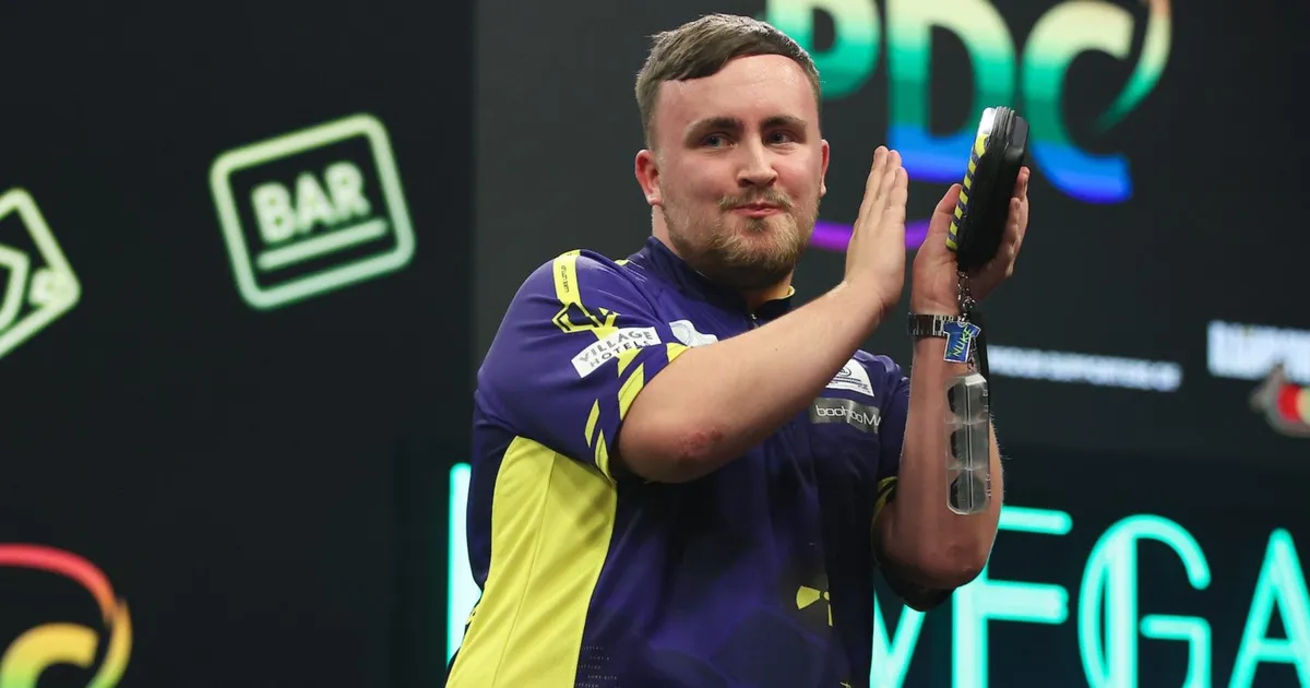 Luke Littler breaks Grand Slam 180 record set by Adrian Lewis 11 years ago during remarkable ...