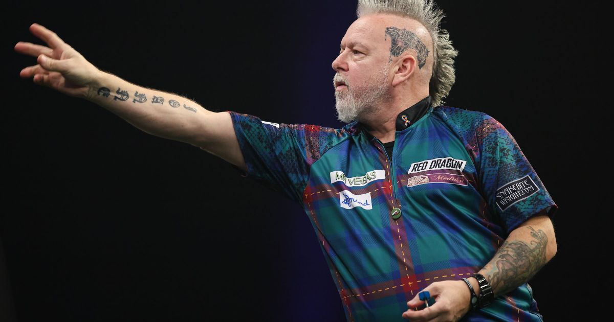 Peter Wright almost certainly eliminated from Grand Slam of Darts in ...