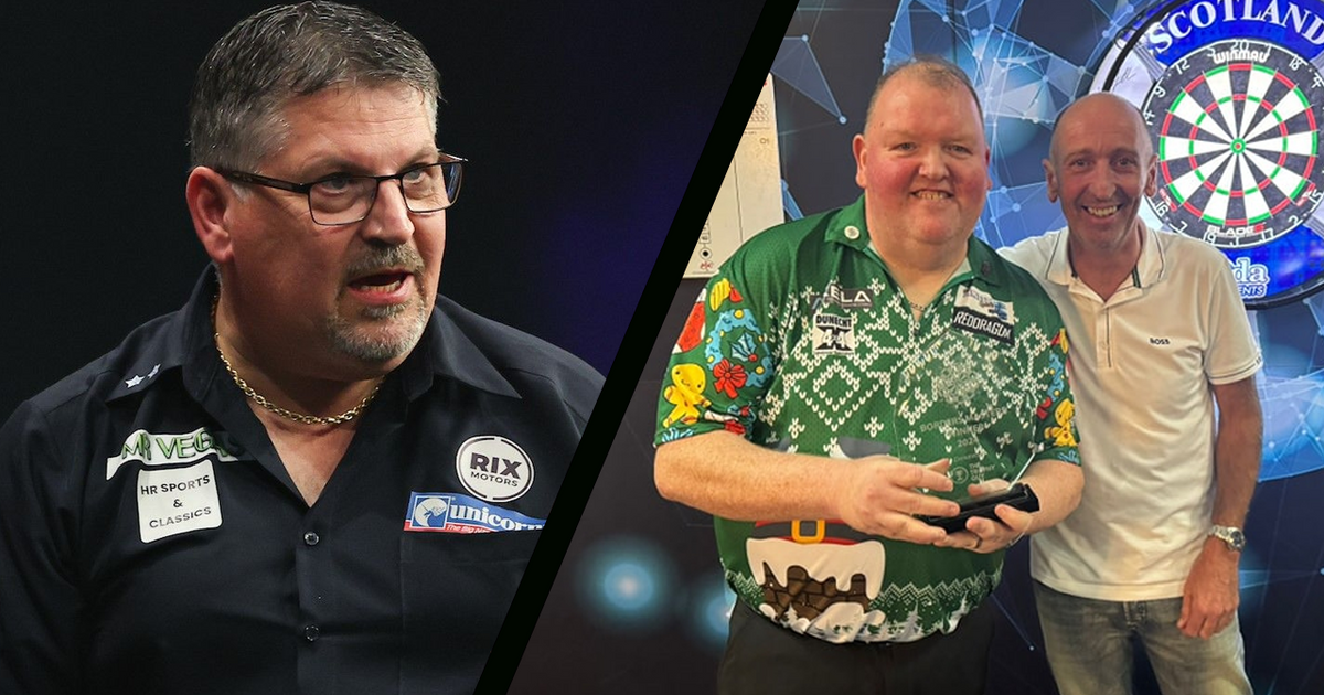 Gary Anderson throws average of 118; but eventually sees Border Masters ...