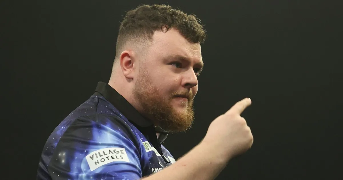 Schedule World Darts Championship 2025 on Monday afternoon: Josh Rock ...
