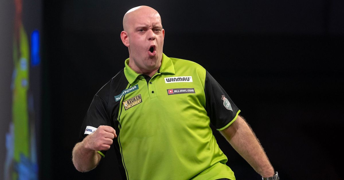 Mighty Michael van Gerwen quells comeback charge from Jeffrey de Graaf ...