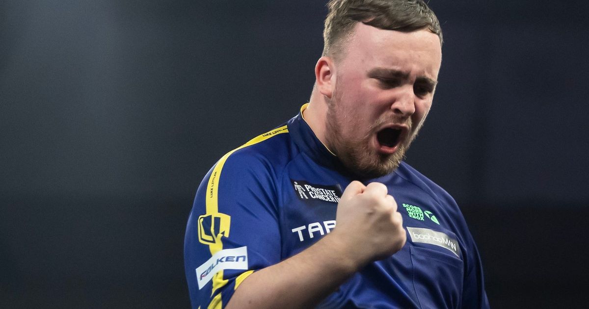 "I was playing with a fresh set of darts" - Luke Littler battles ...