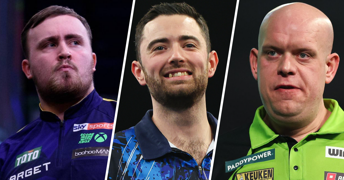 Field German Darts Grand Prix 2025: Luke Humphries, Luke Littler ...