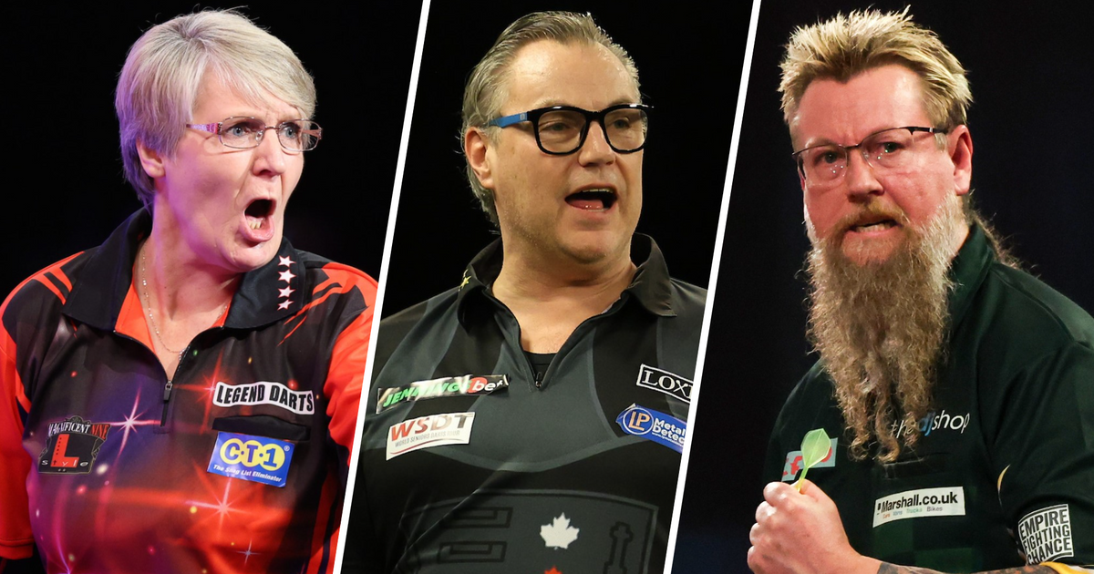 Schedule Wednesday at 2025 World Seniors Darts Championship including ...